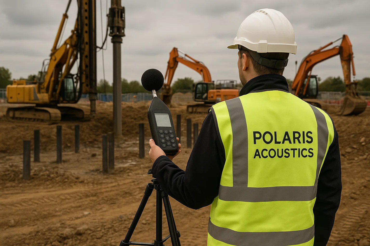 Construction Noise Monitoring | BS 5228 | Polaris Acoustics